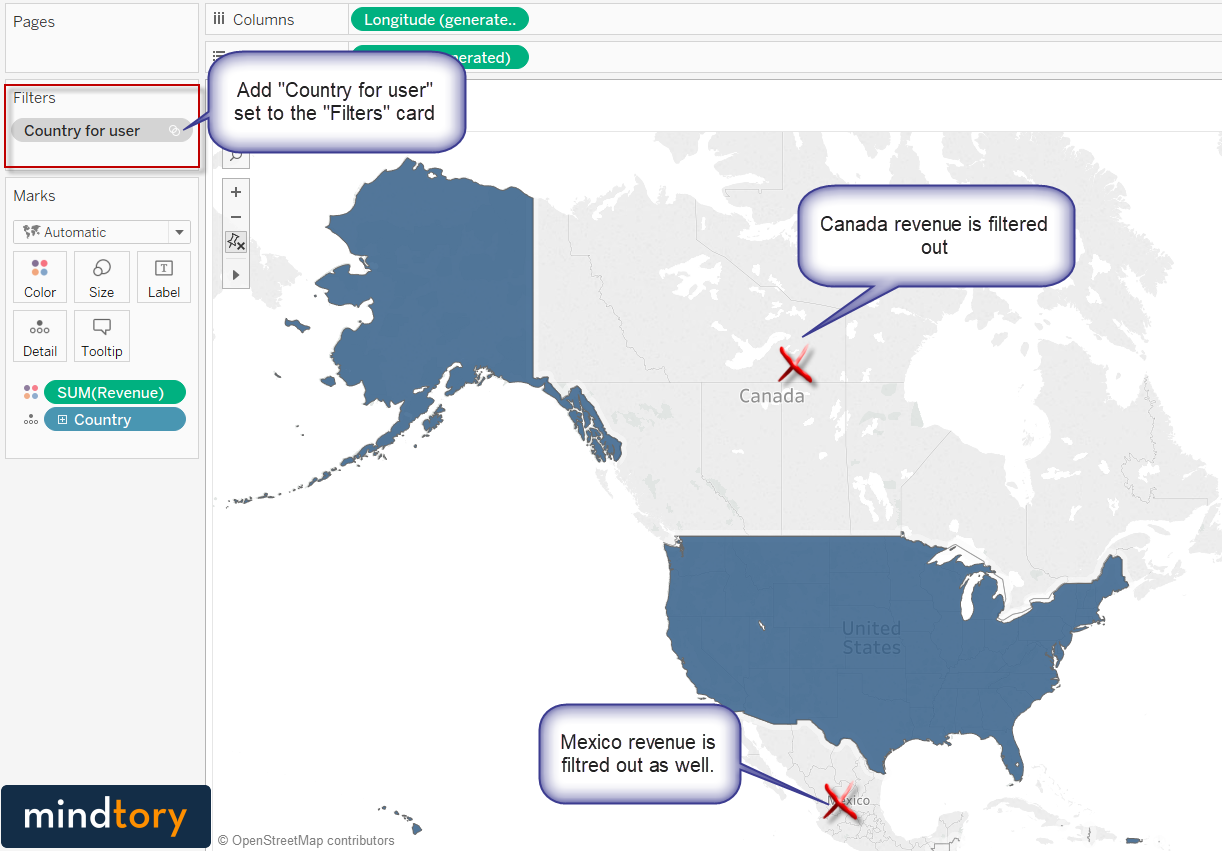 Tableau Implementing Row Level Security Using Create User Filter Mindtory
